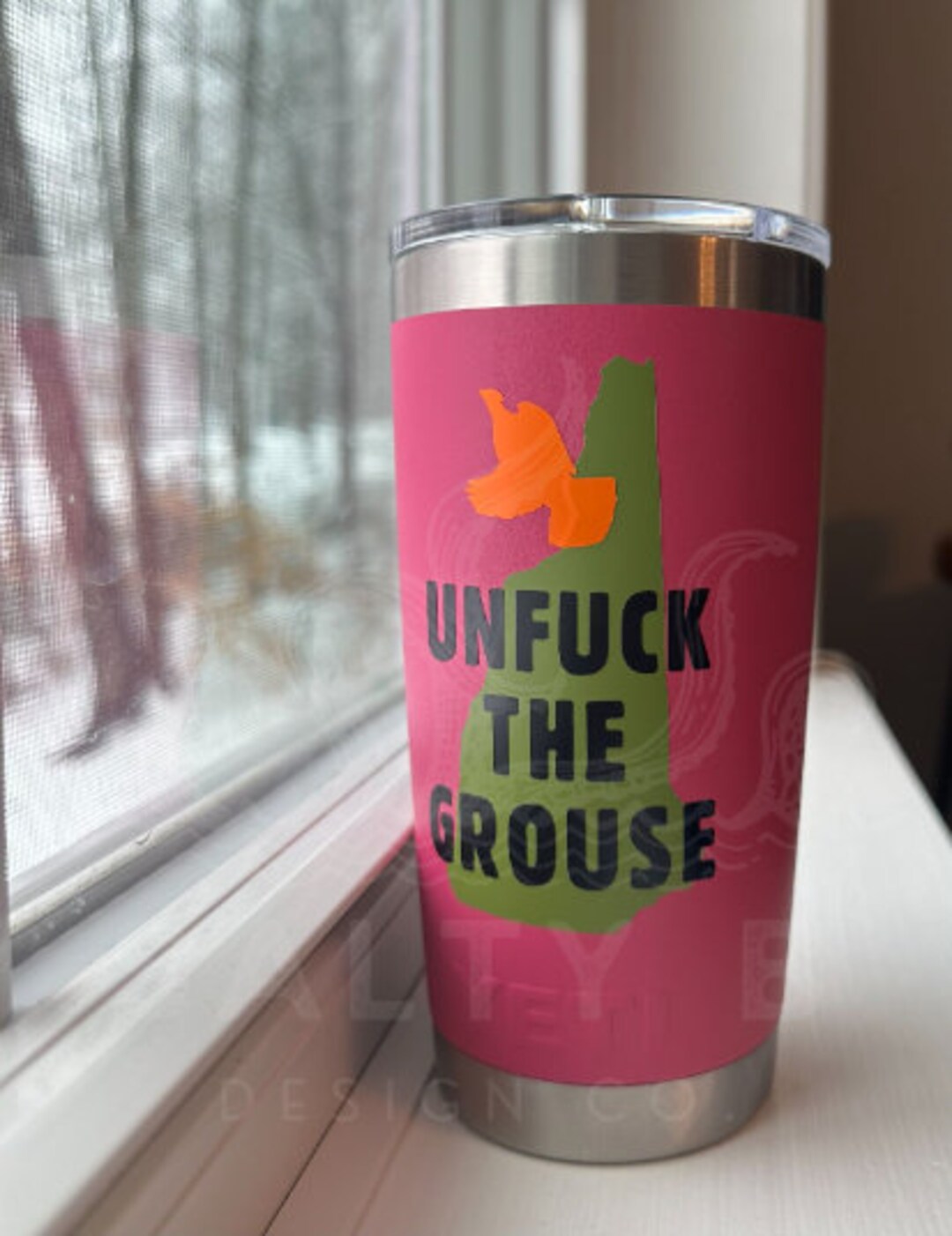 Unf*ck the Grouse; Ruffed Grouse Conservation Vinyl Sticker - Etsy