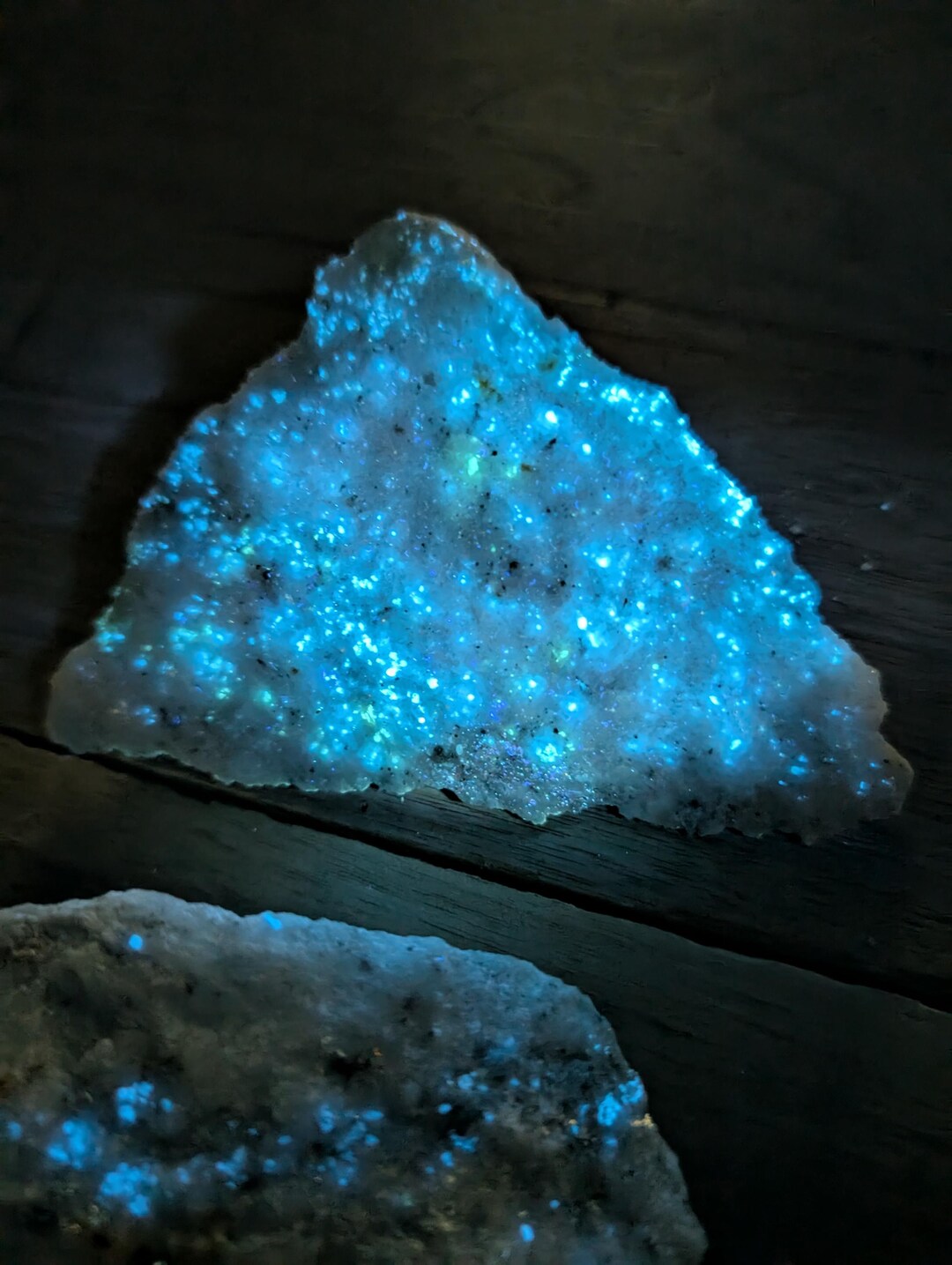 Phlogopite and Diopside “starry Night” - UV Fluorescent Minerals From ...