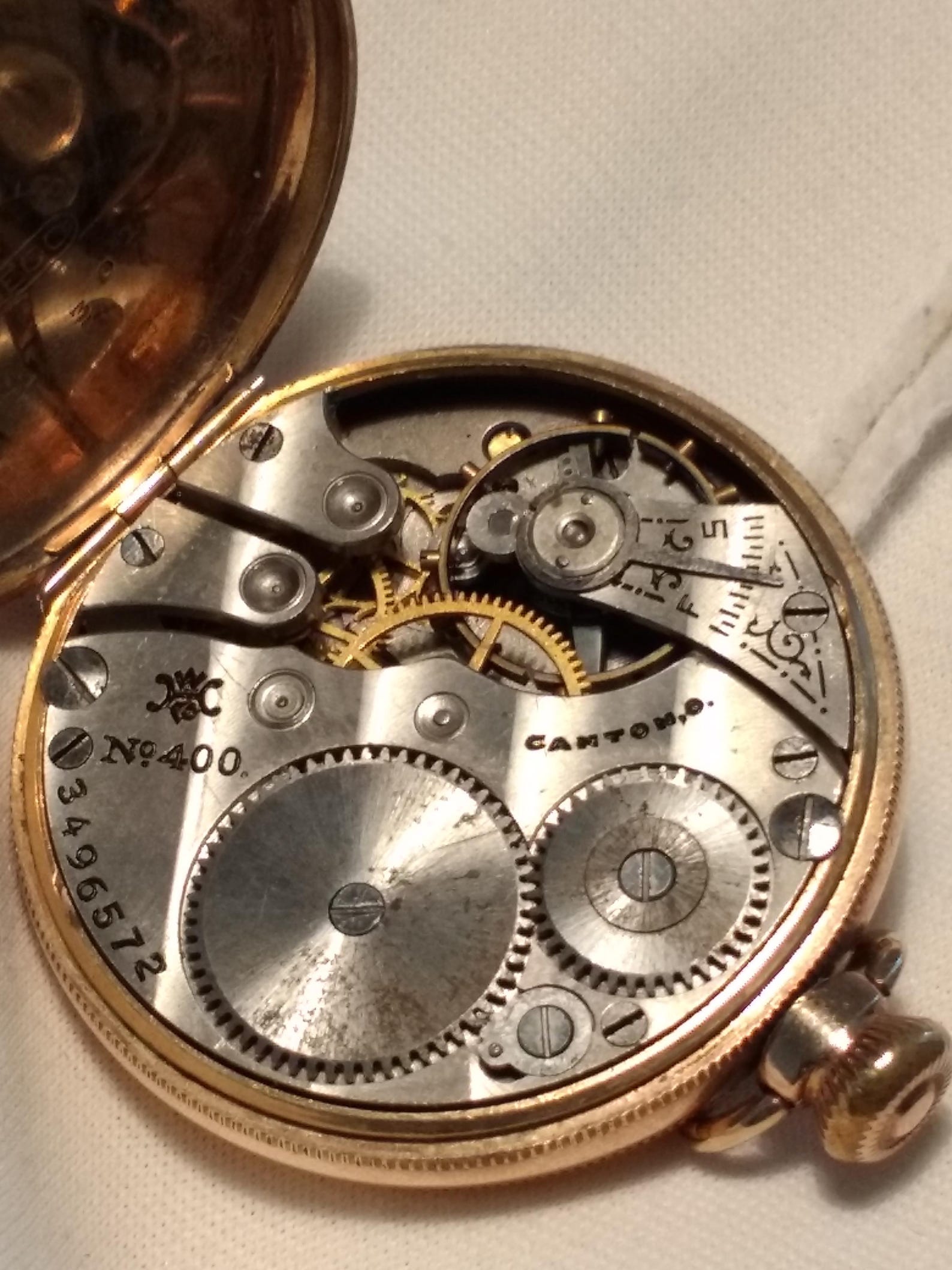 Hampden No. 400 Ladies Watch, "dueco" Gold Filled Case on a GF on ...