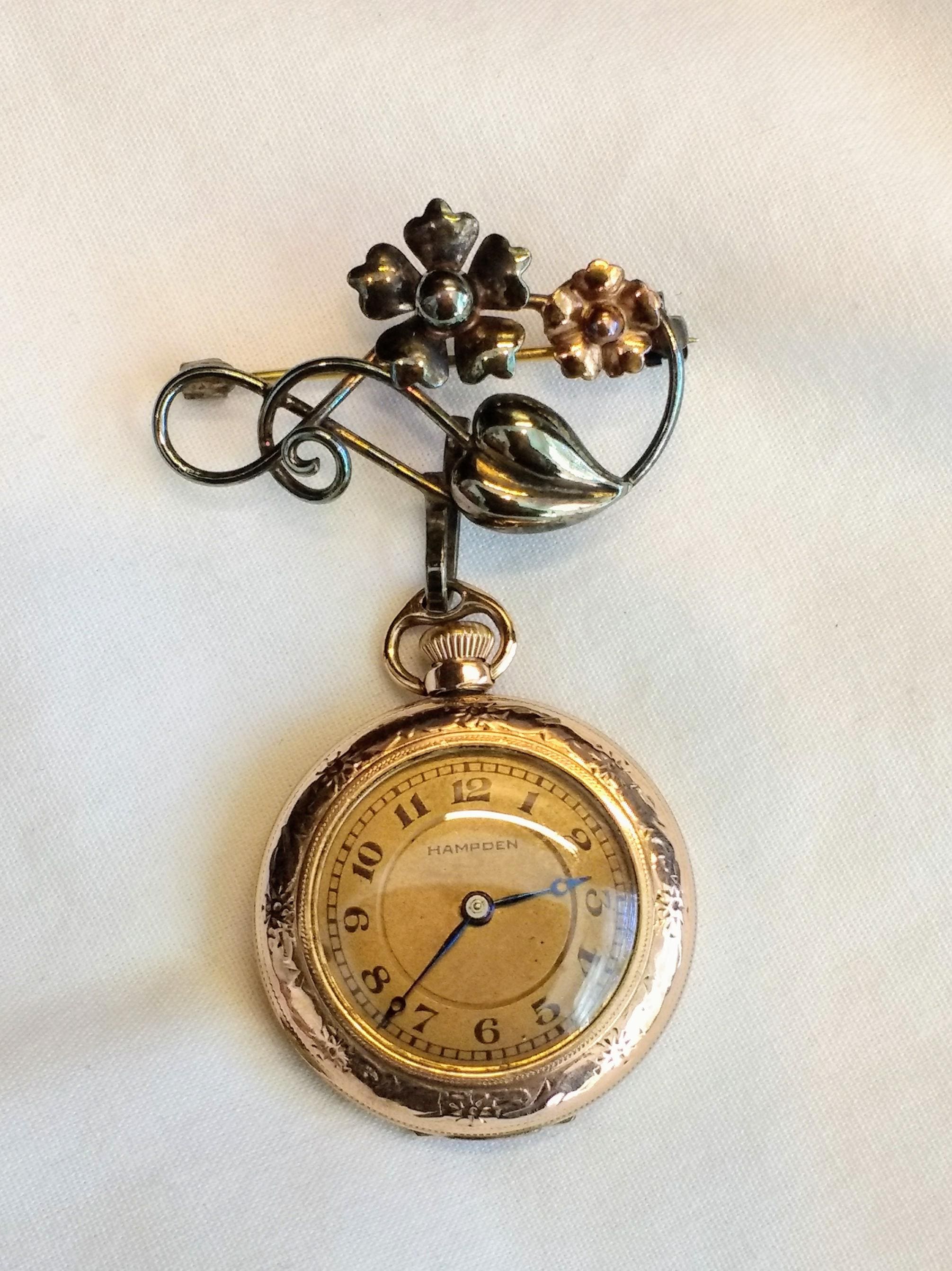 Hampden No. 400 Ladies Watch, "dueco" Gold Filled Case on a GF on ...