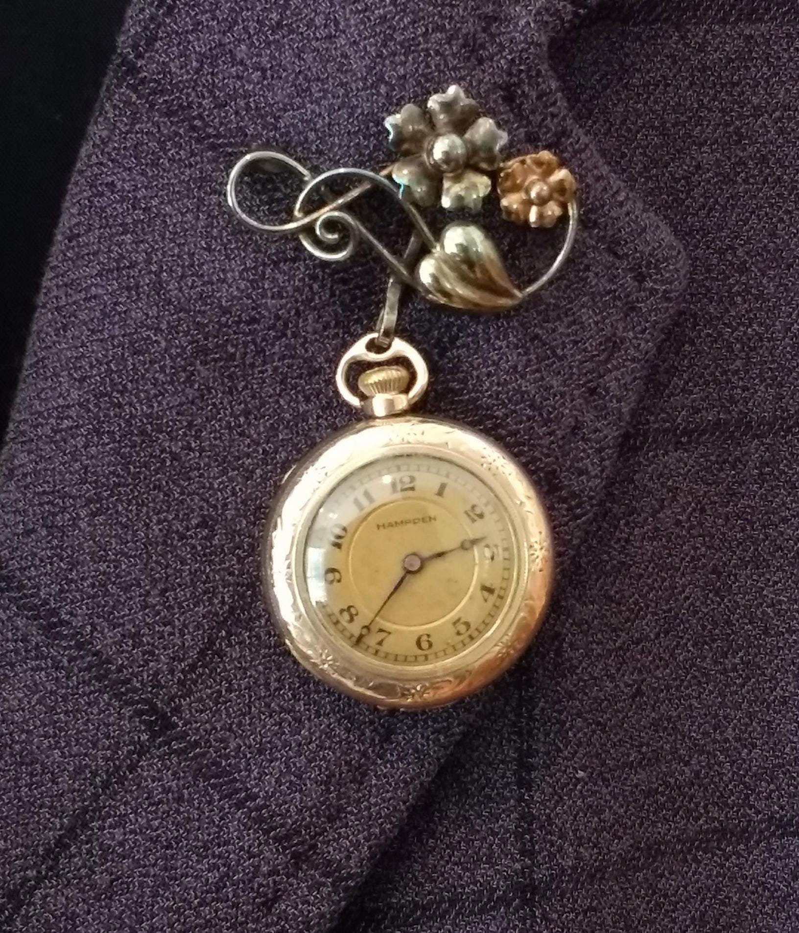 Hampden No. 400 Ladies Watch, "dueco" Gold Filled Case on a GF on ...