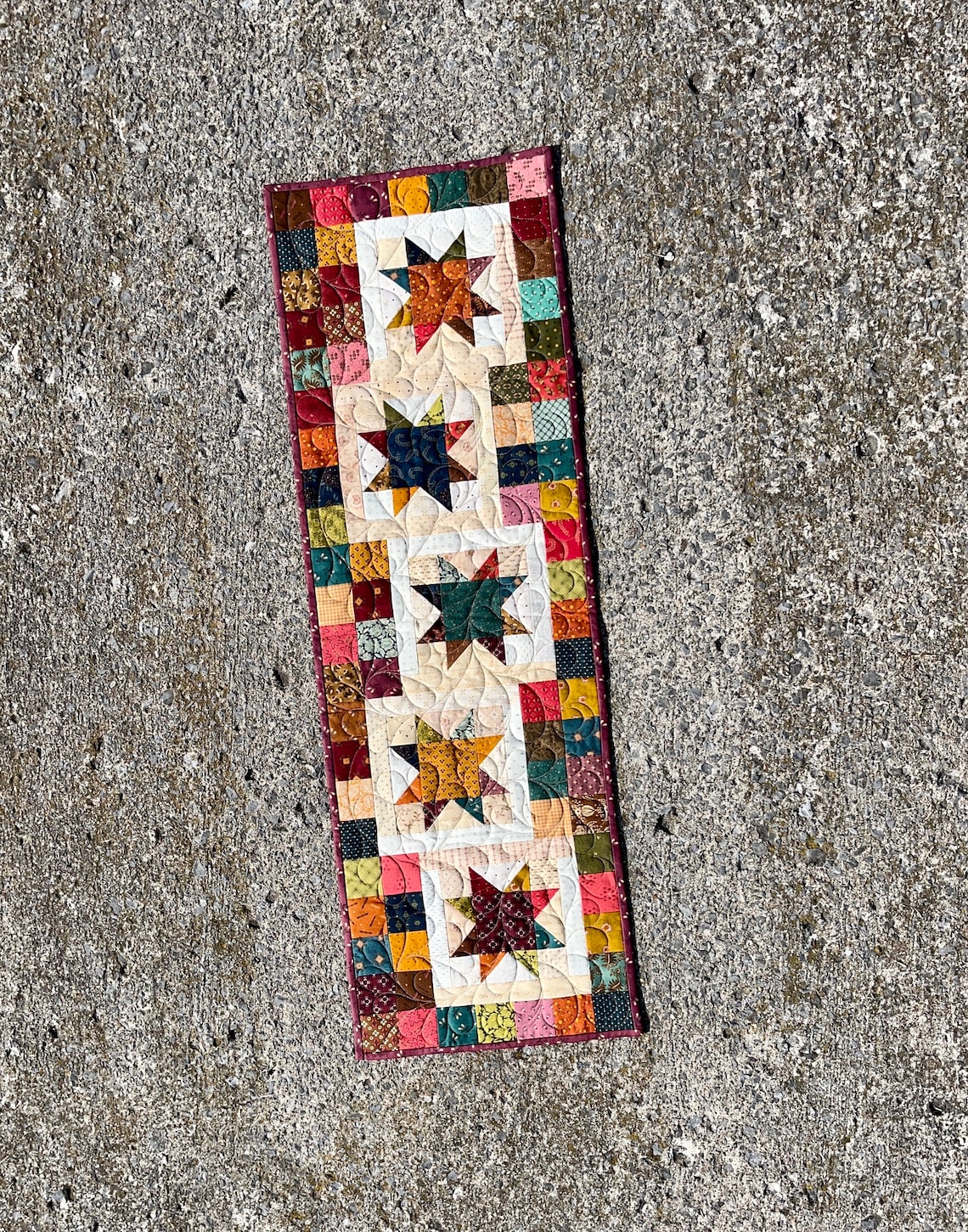Charmed Star Table Runner Pattern - PDF - Etsy