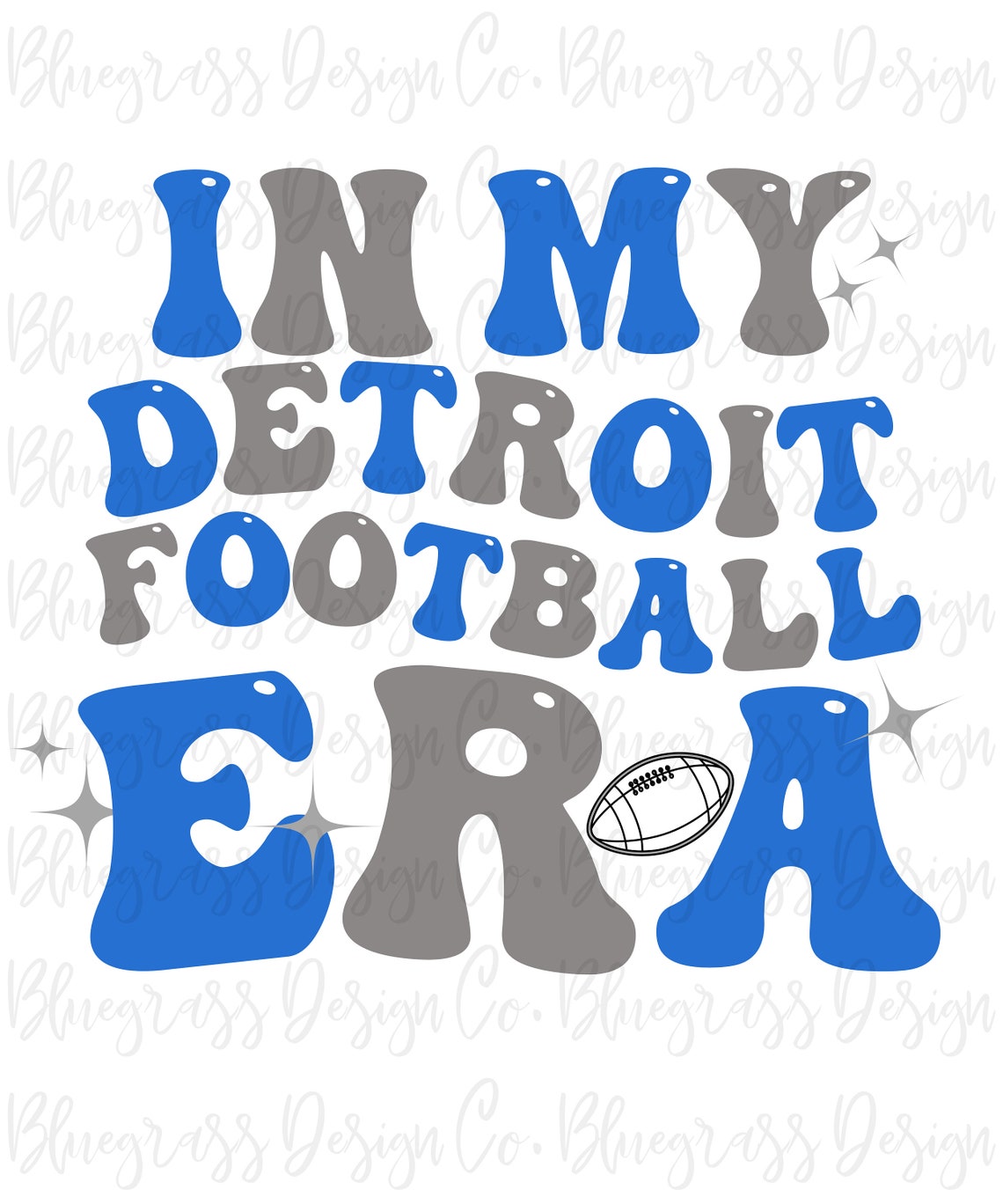 In My Detroit Football Era, Groovy, Detroit, Football PNG, Digital ...