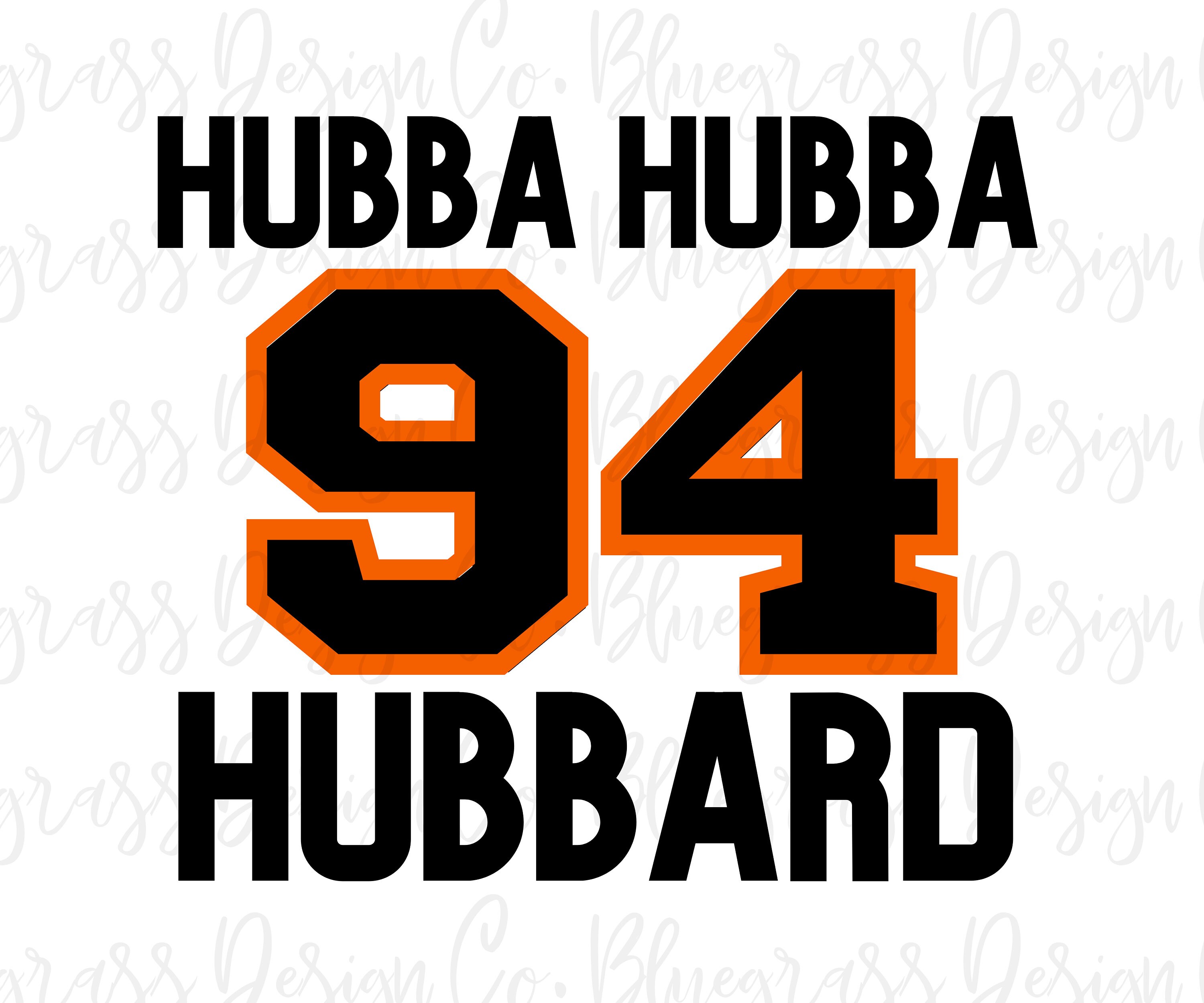 Hubba Hubba Hubbard 94 Bengals PNG, Digital Download, Sublimation ...