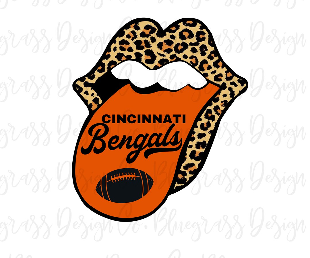 Bengals Football Tongue PNG, Sublimation, Digital Download - Etsy