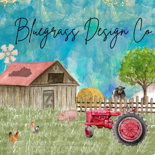 BluegrassDesignAndCo - Etsy