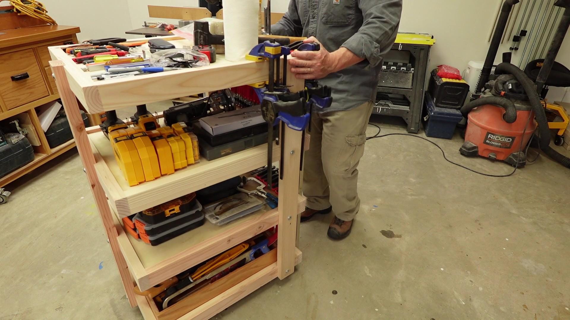 Simple Shop Cart (plans) - Etsy