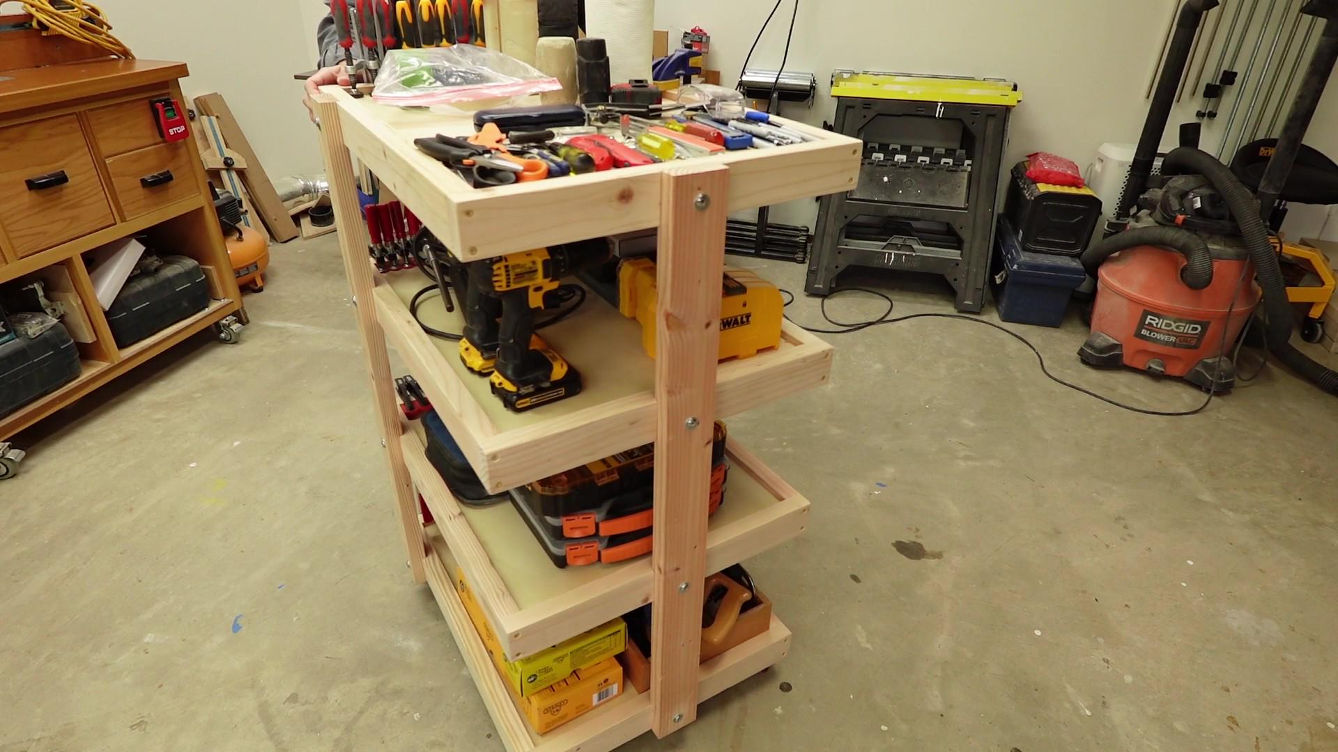 Simple Shop Cart (plans) - Etsy