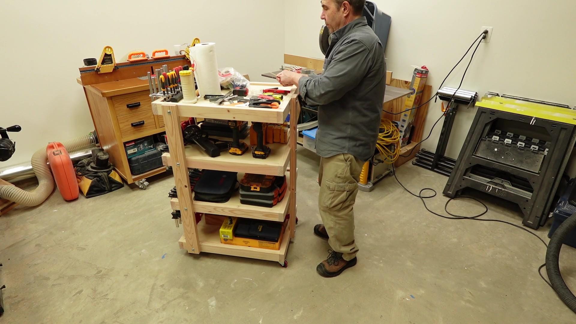 Simple Shop Cart (plans) - Etsy