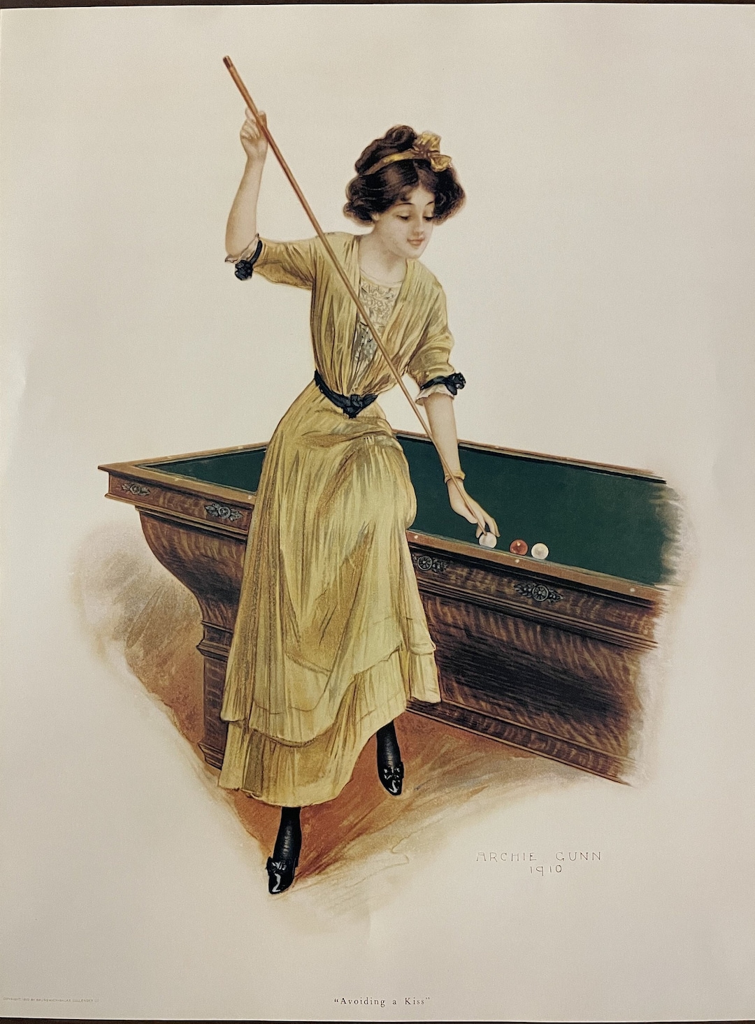 Avoiding a Kiss - Etsy