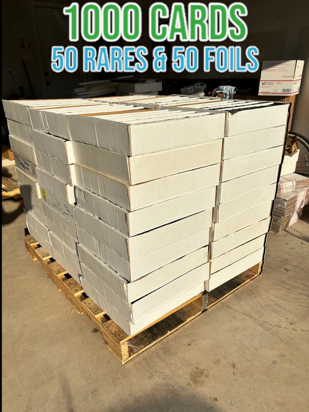 1000 Card Lot 50x RARES 50x FOIL MTG Magic the Gathering Cards Bulk ...