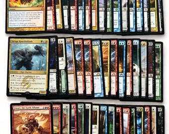 1000 1100 Assorted MTG Magic the Gathering Card Lot With Rares/mythics ...