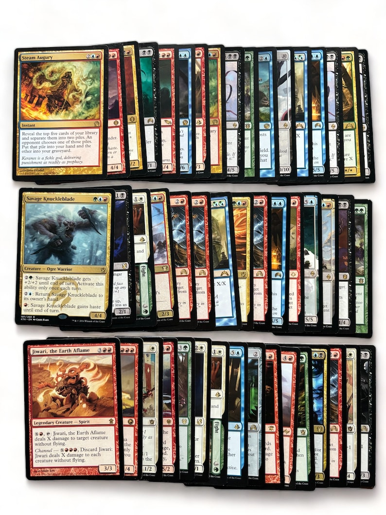 Lot of 100 Rares ONLY MAGIC the Gathering MTG New Style Borders - Etsy