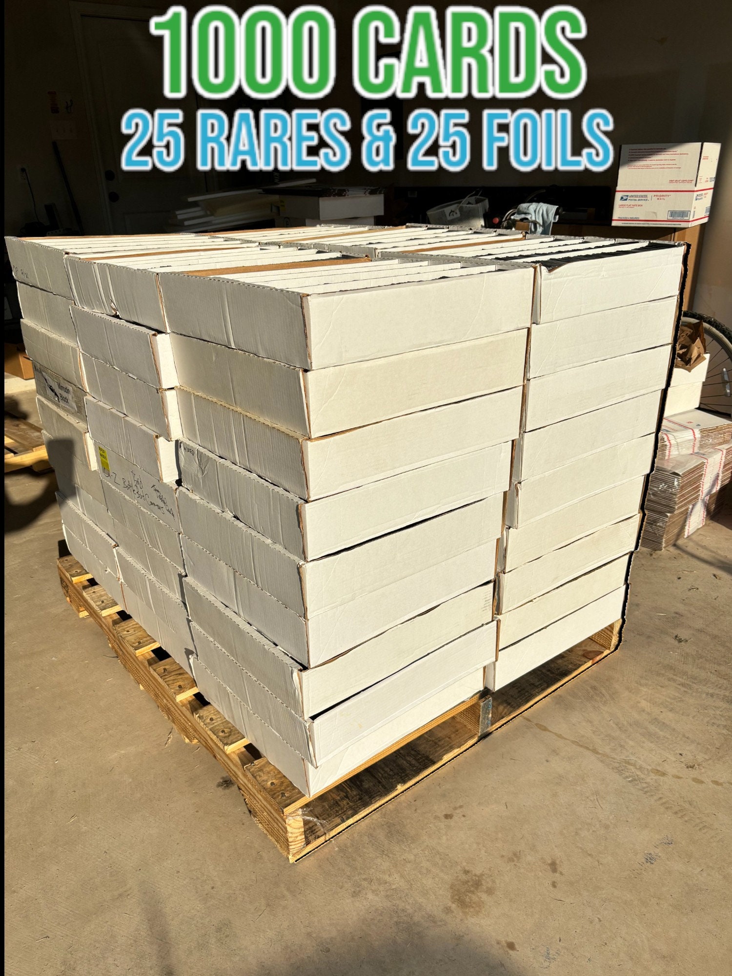 1000 Card Lot 25x RARES 25x FOIL MTG Magic the Gathering Cards Bulk ...