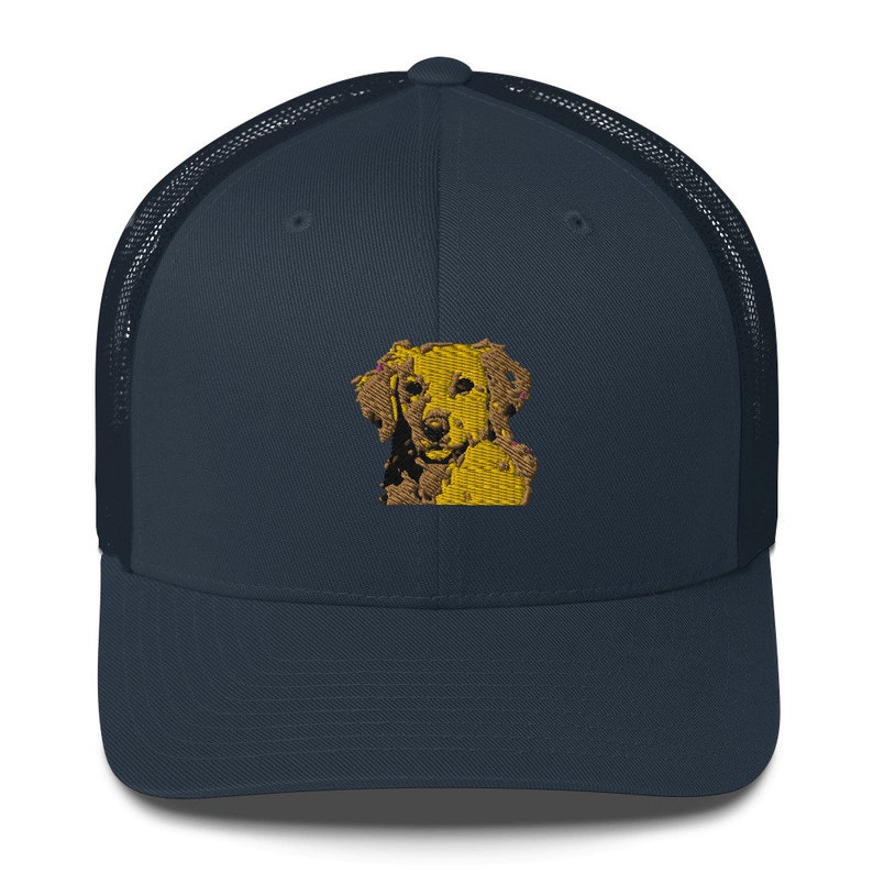 Golden Retriever Embroidered Dog Cap, Custom Hat, Personal Pet Gift ...