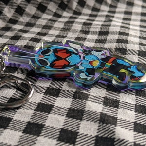 Kamen Rider Gotchard Rainbow Acrylic Keychain - Etsy