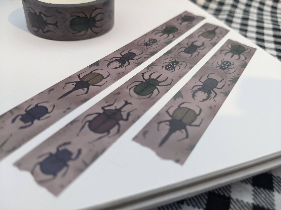Beetle Washi Tape - Etsy