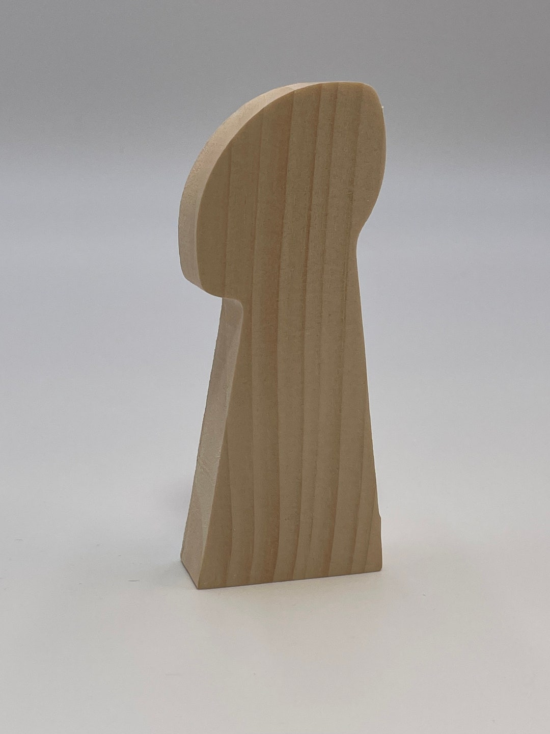 Unfinished Football Trophy Craft Wood Cutout Tiered Tray - Etsy