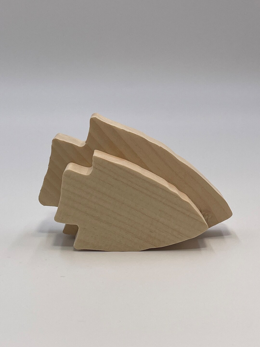 Unfinished Arrowhead Craft Wood Cutout, Tiered Tray Decor, DIY Craft ...
