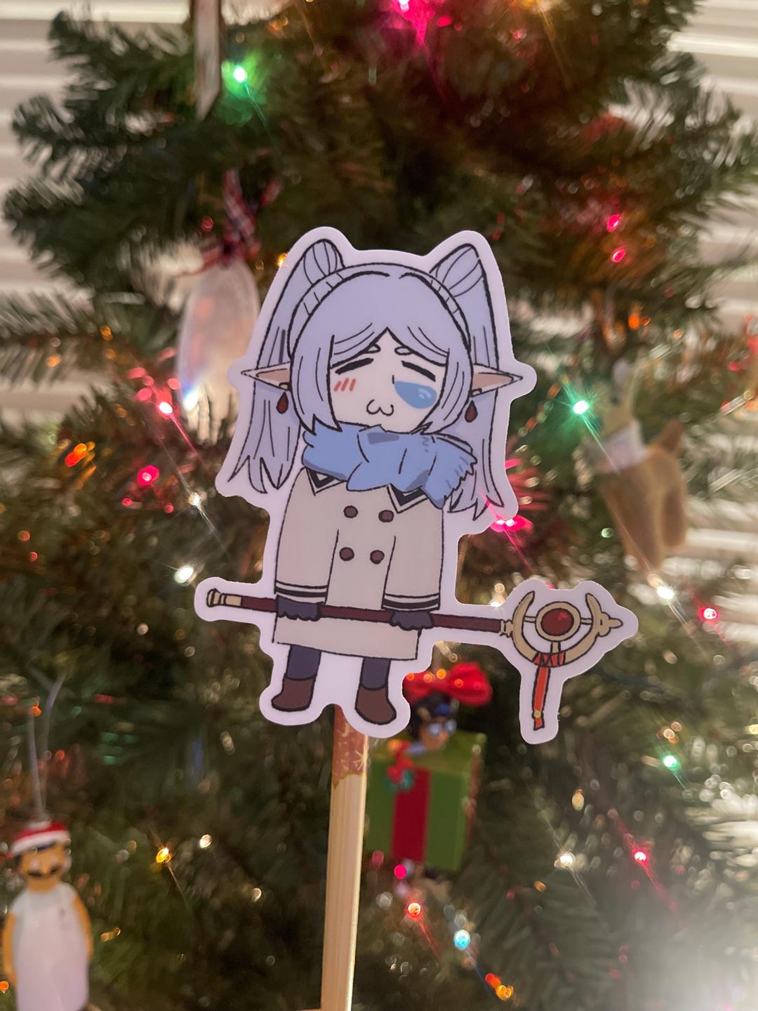 Sleepy Frieren Sticker - Etsy