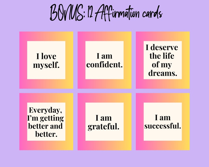 Vision Board Party, Digital Vision Board, Vision Board Kit, Printable ...