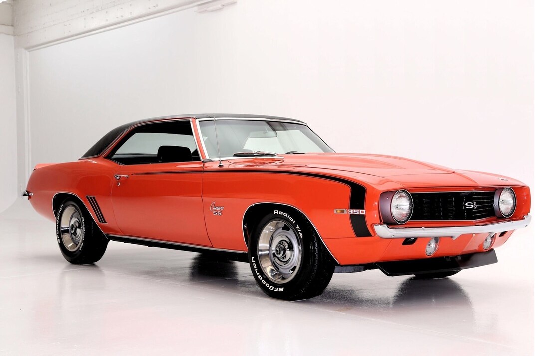 1969 Chevrolet Camaro (orange) 24 X 36 Inch Poster Beautiful! - Etsy