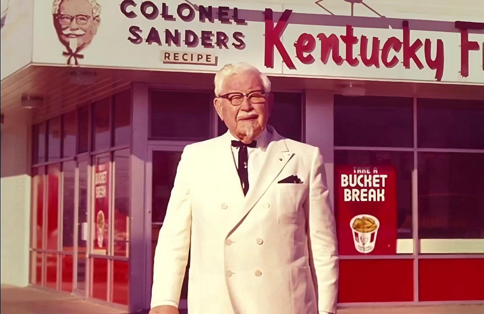 Colonel Sanders Kentucky Fried Chicken 24 X 18 Inch Poster Americana ...