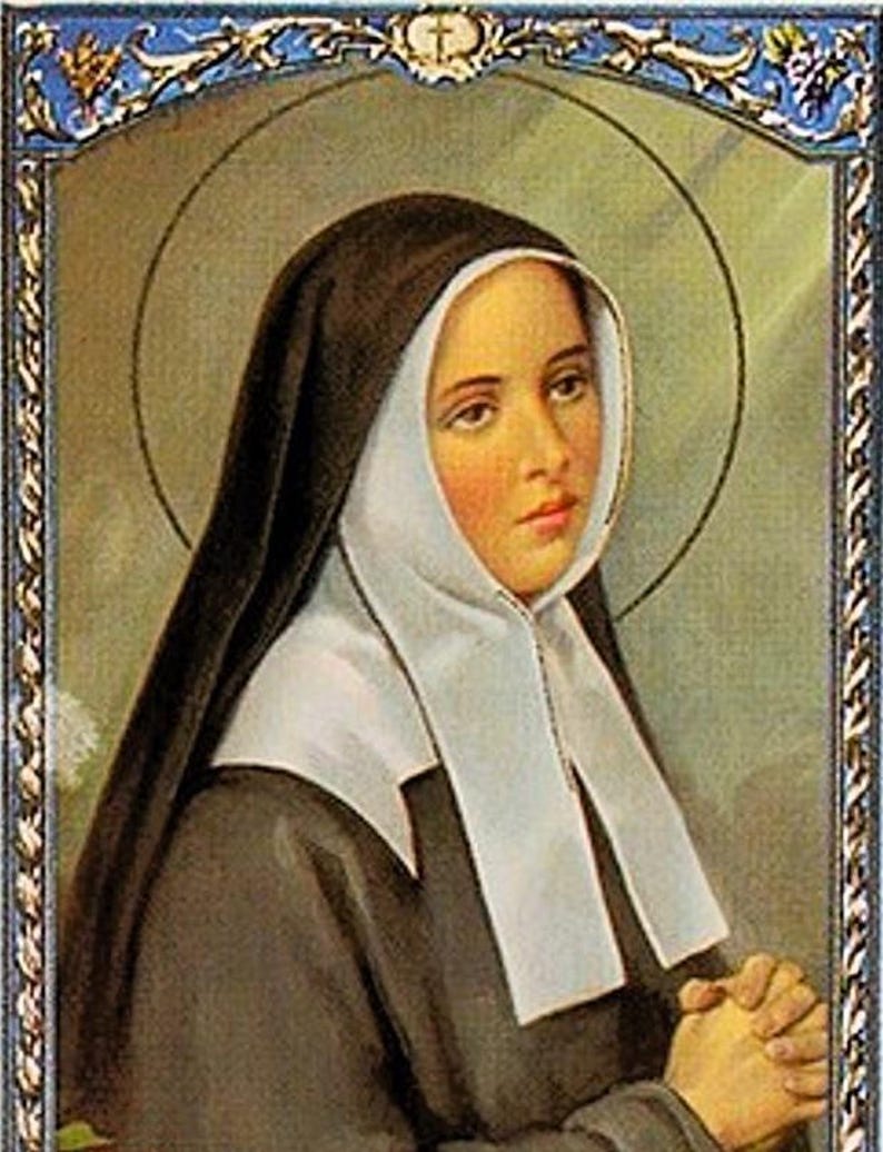 St. Bernadette 8.5 X 11 Inch Glossy Photo. Perfect for Framing ...
