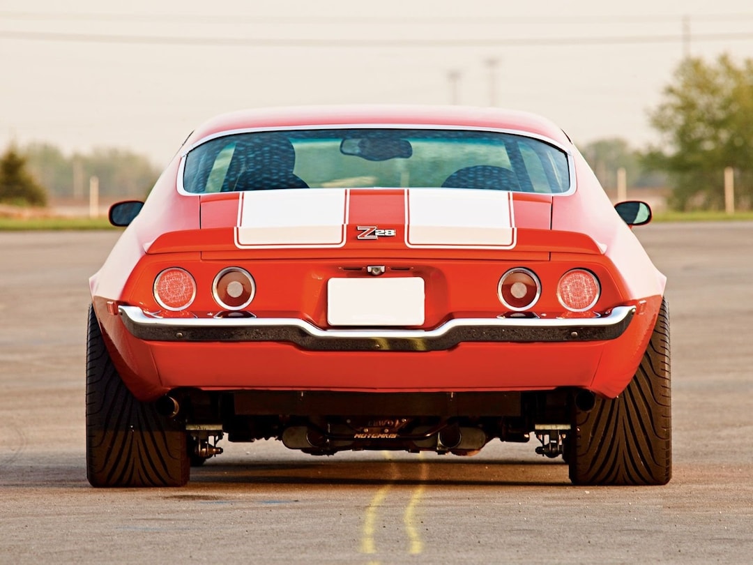1970 Chevrolet Camaro (rear) 24 X 36 Inch Poster Beautiful! - Etsy