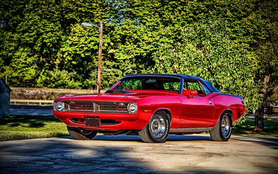 1970 Hemi Cuda Red
