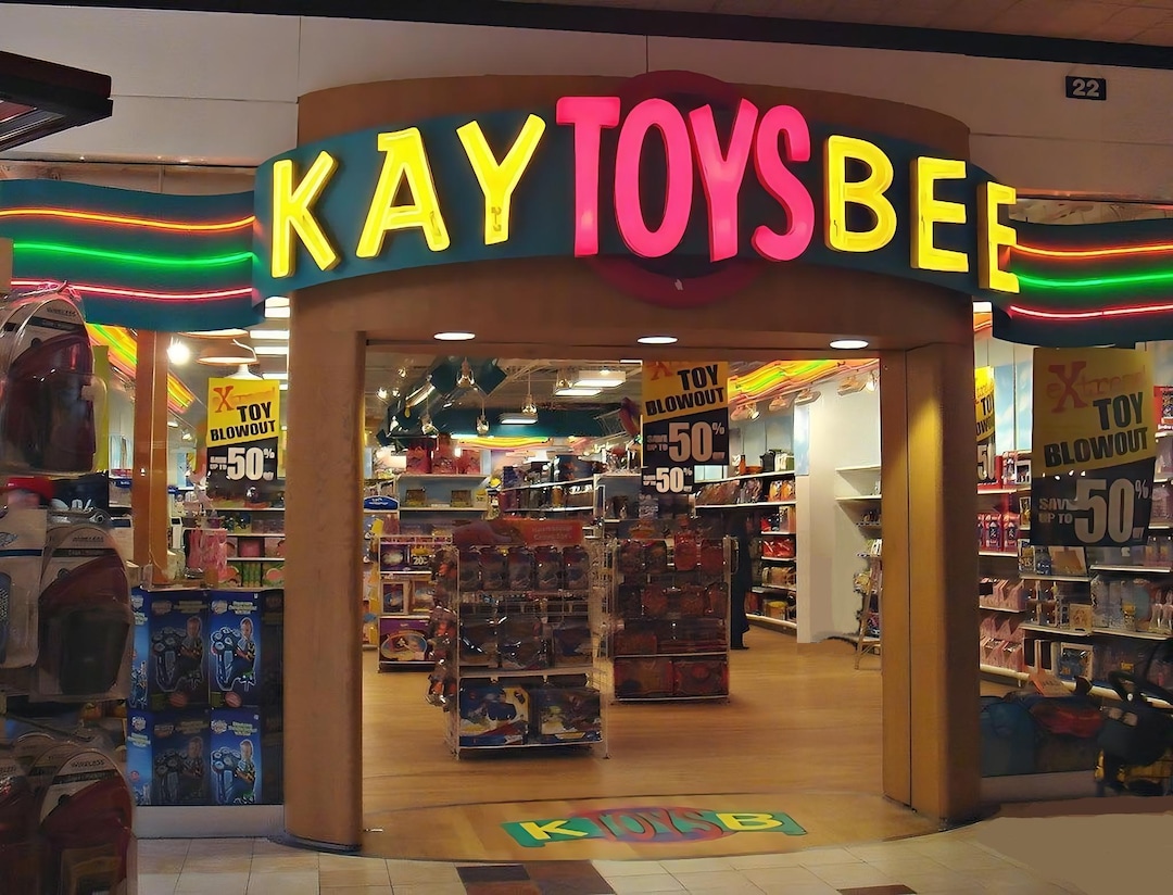 Kay Bee Toys 1980s 24 X 18 Inch Poster Americana Wall Art - Etsy