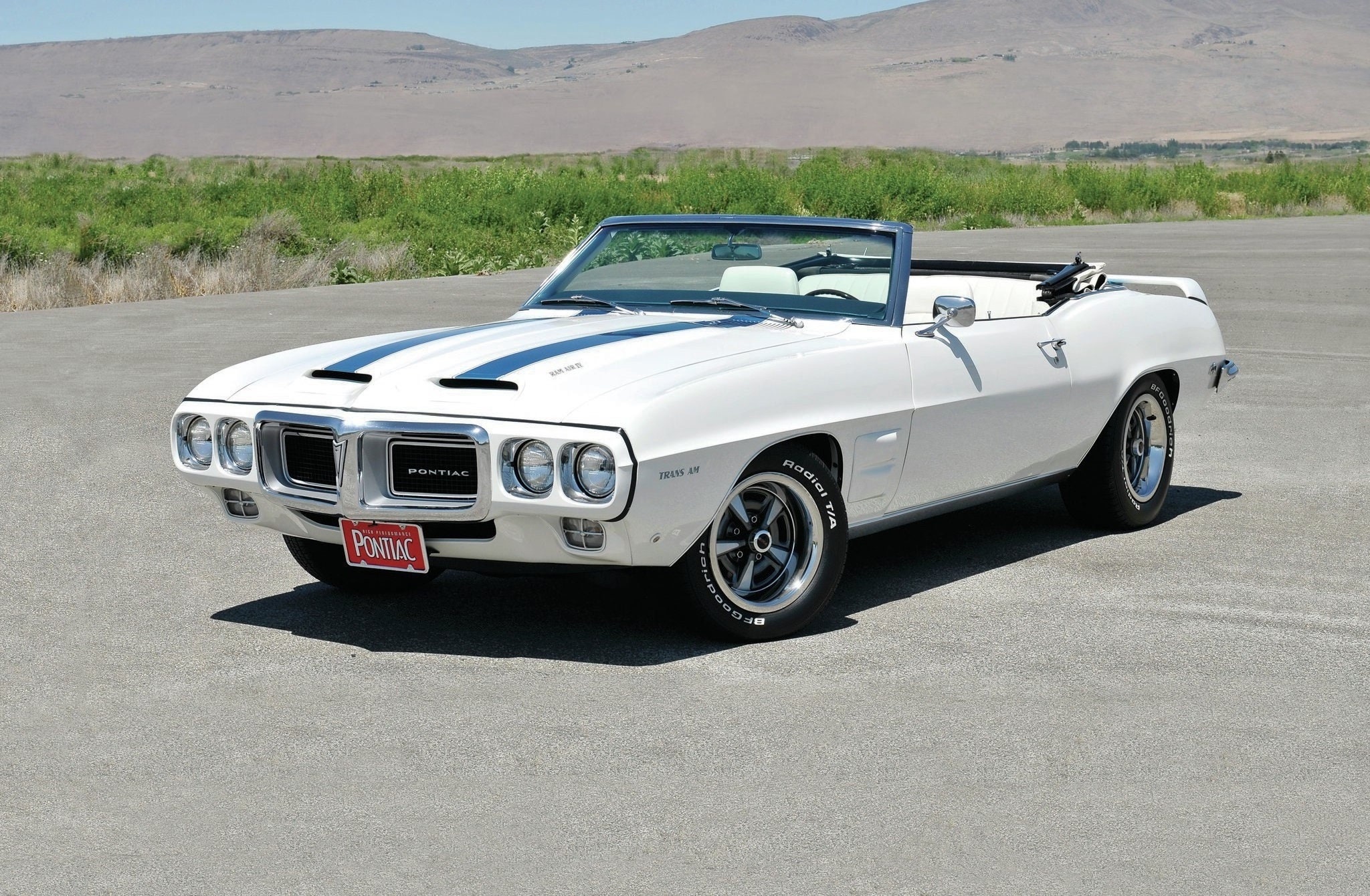 1969 Pontiac Firebird Trans Am (convertible) 24 X 36 Inch Poster ...