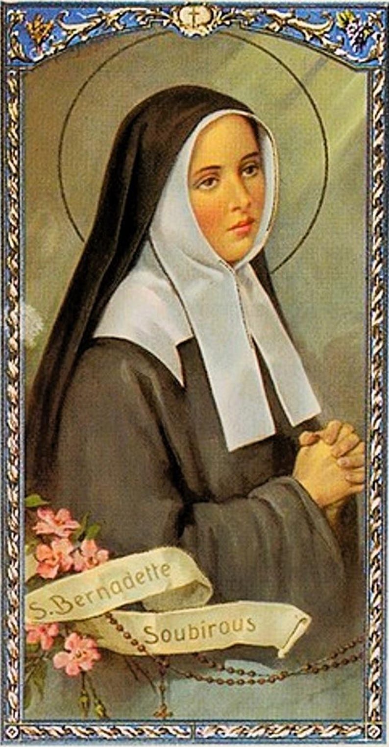 St. Bernadette 8.5 X 11 Inch Glossy Photo. Perfect for Framing ...