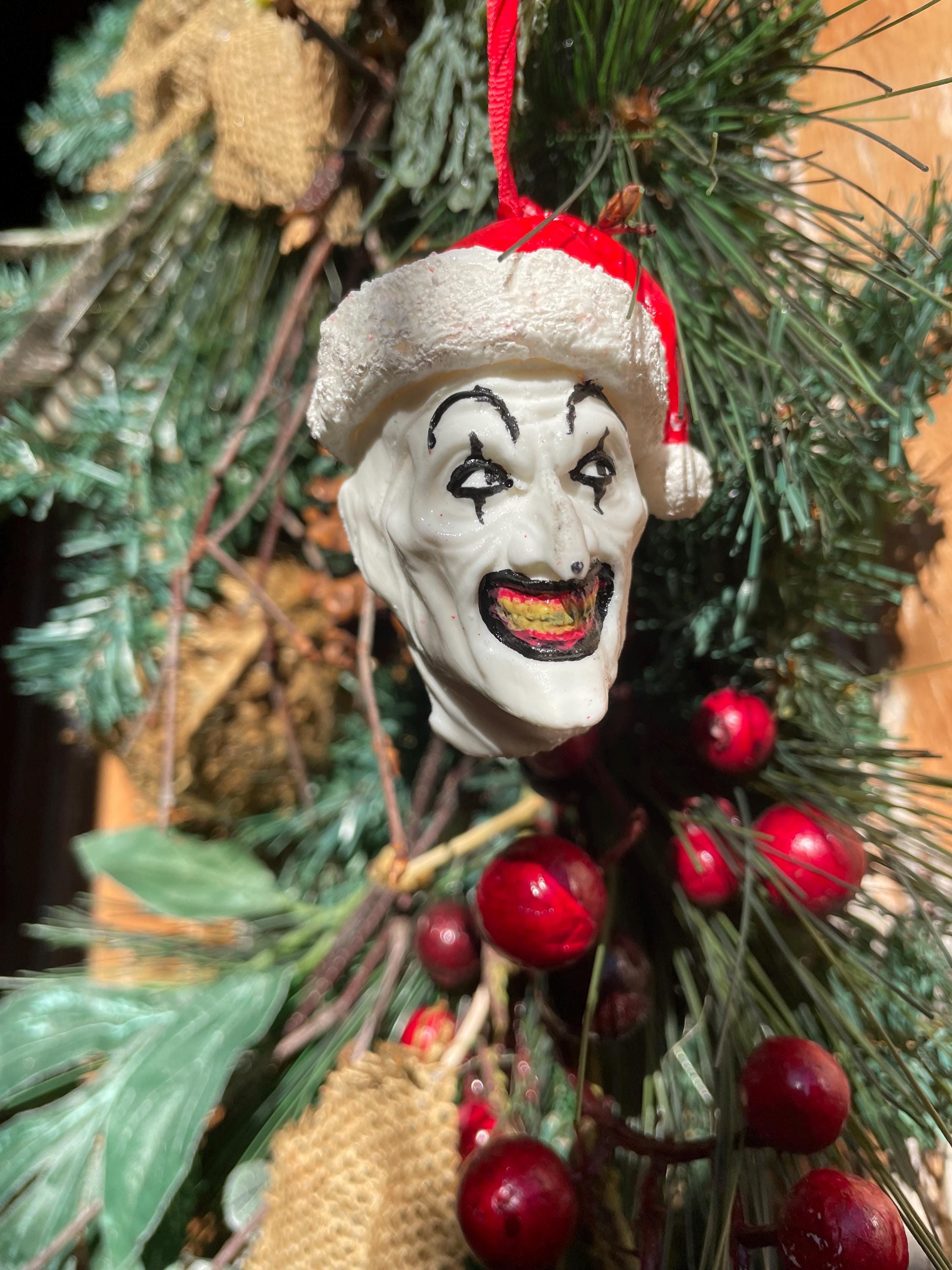 Terrifier Art the Clown Christmas Ornament - Etsy
