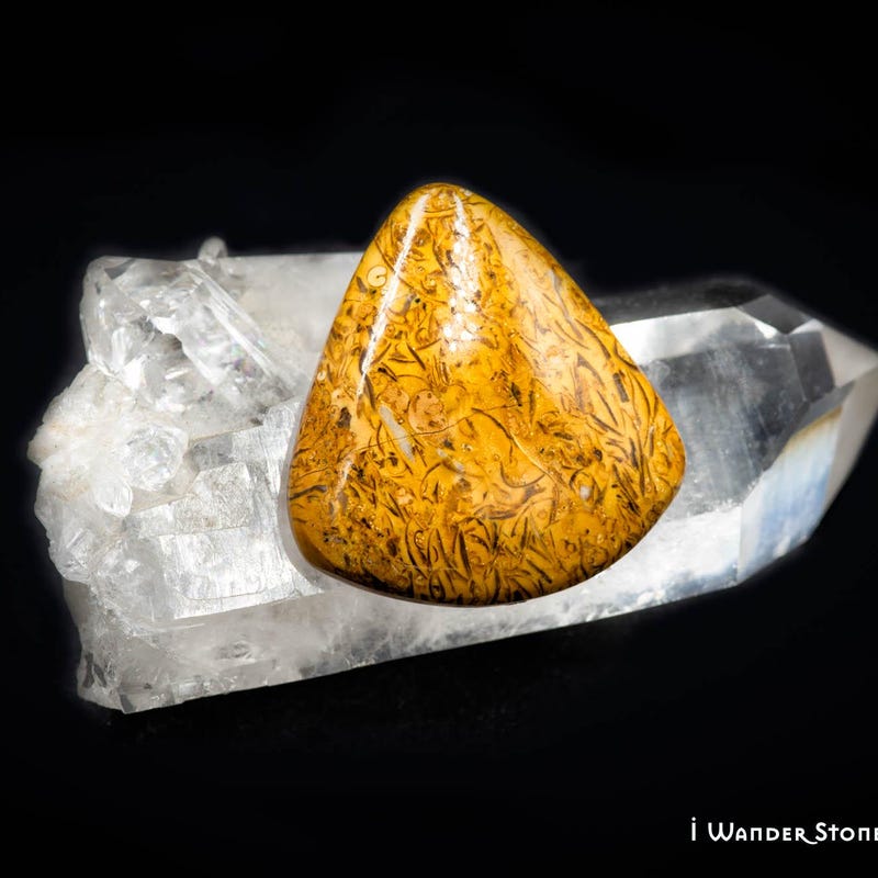 Indian Script Stone - Etsy