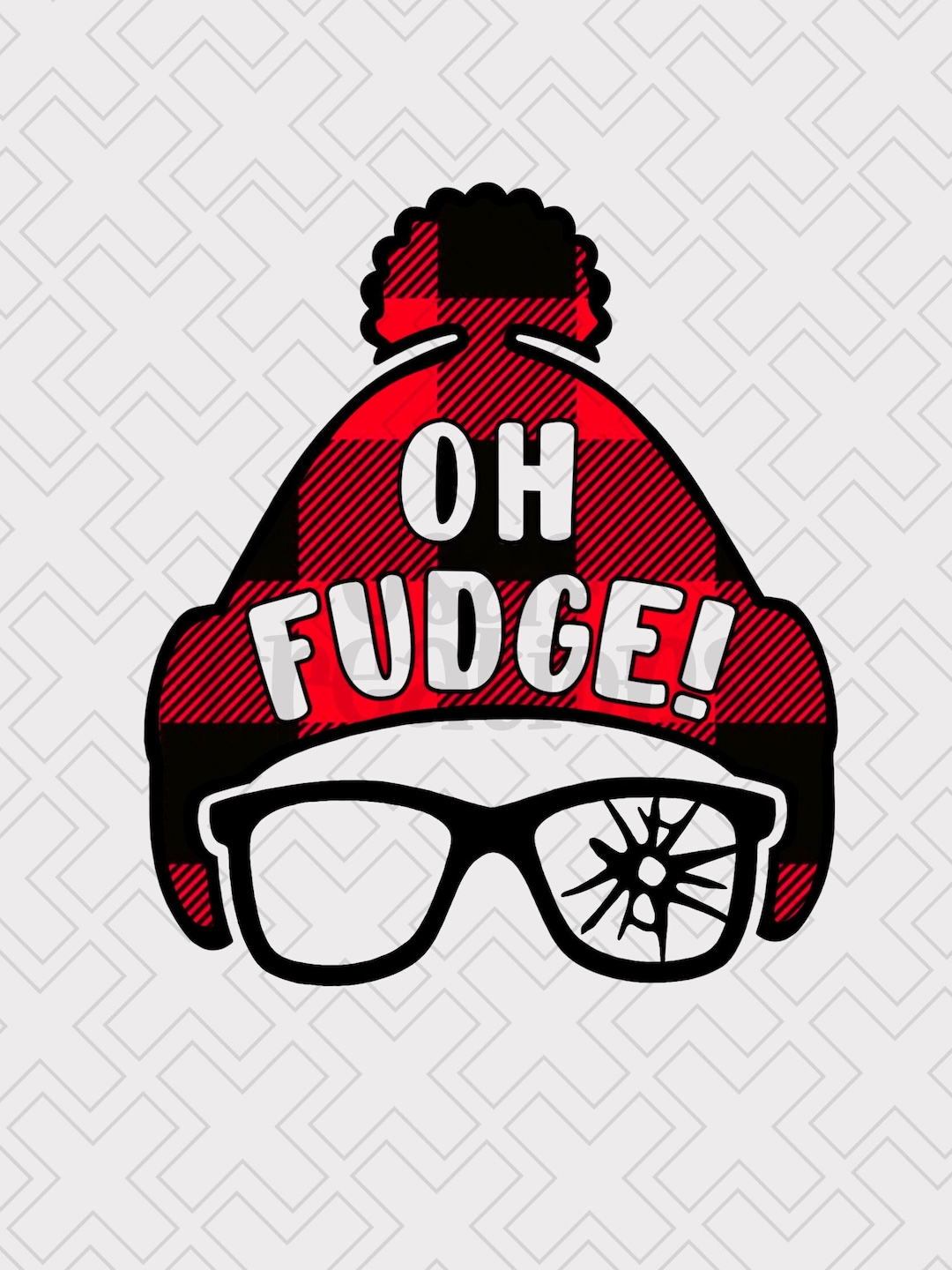 Oh Fudge Christmas Story PNG Sublimation Design - Etsy