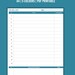 To Do List With Reminder Space Printable, to Do List Template, Fillable ...