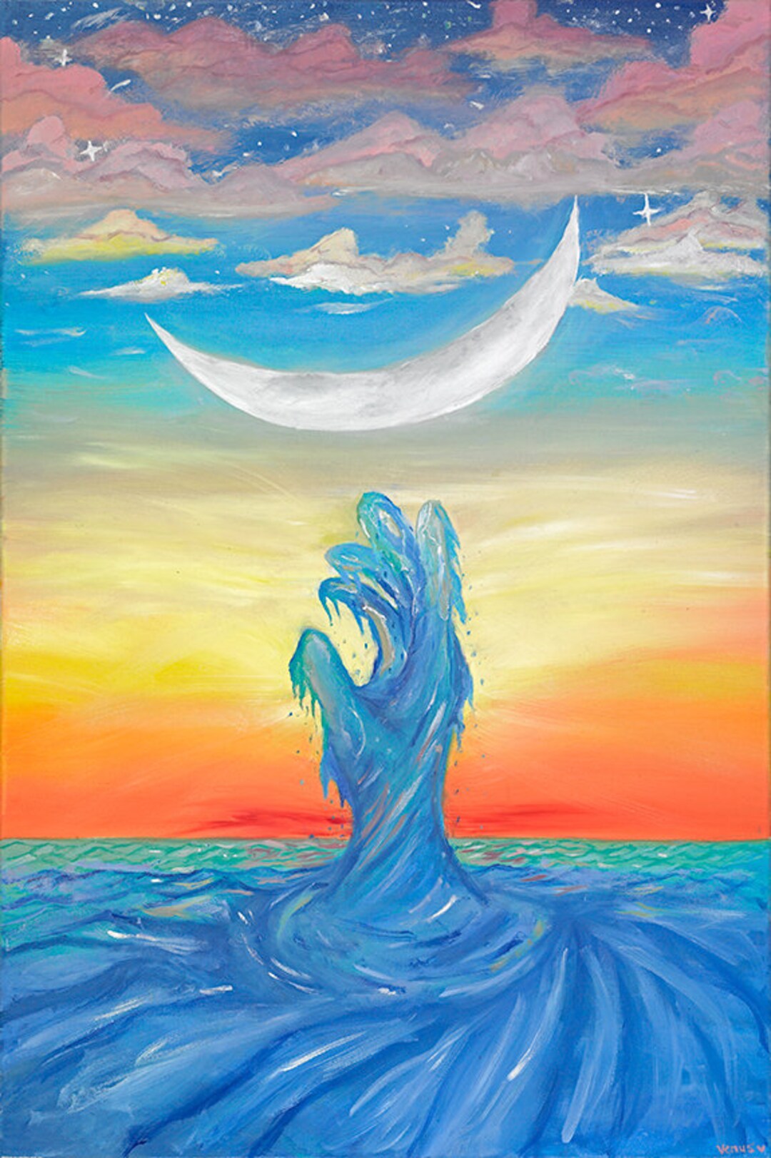 Artwork:"alma" Large Paper Print - Etsy