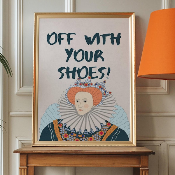Funny Shoes off Print - Etsy UK