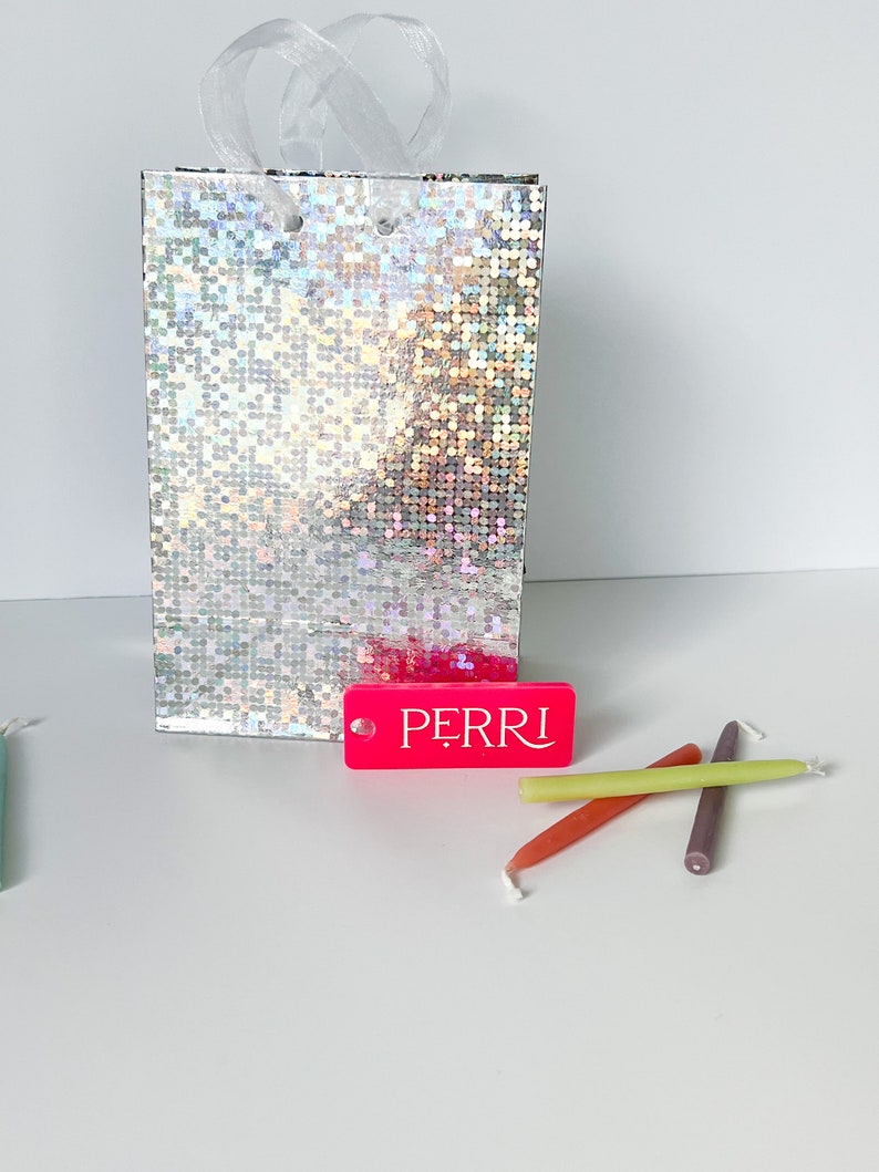 Personalized Name Tag Party Favor Bag Tag Set of 10 - Etsy