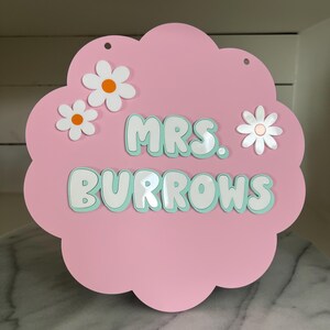 Acrylic Teacher Sign, School Classroom Decor - Etsy
