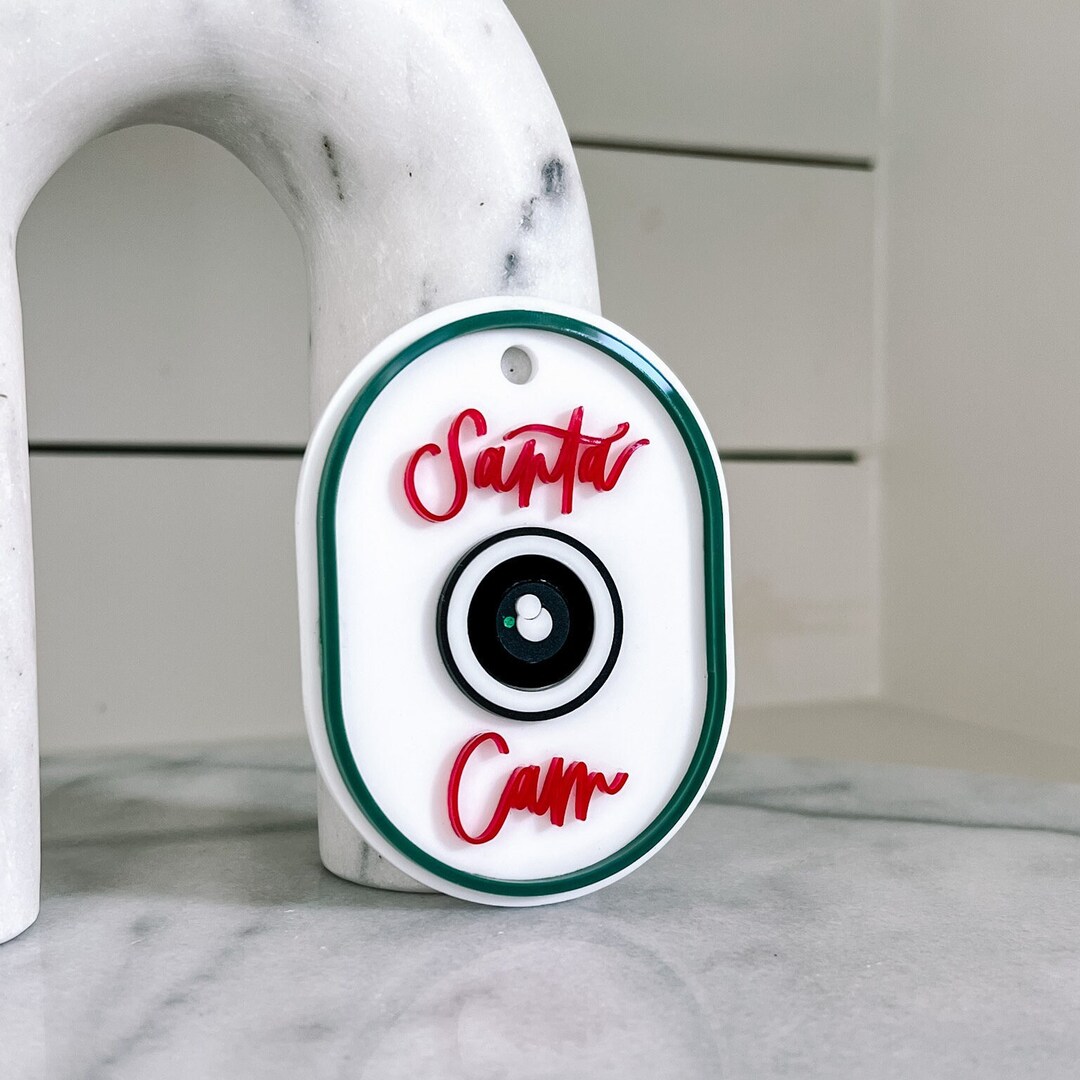 Santa Cam Holiday Party Decor Christmas Spirit Holiday - Etsy