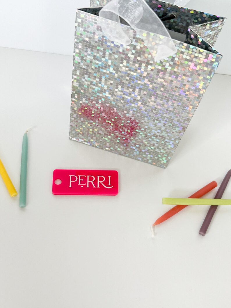 Personalized Name Tag Party Favor Bag Tag Set of 10 - Etsy