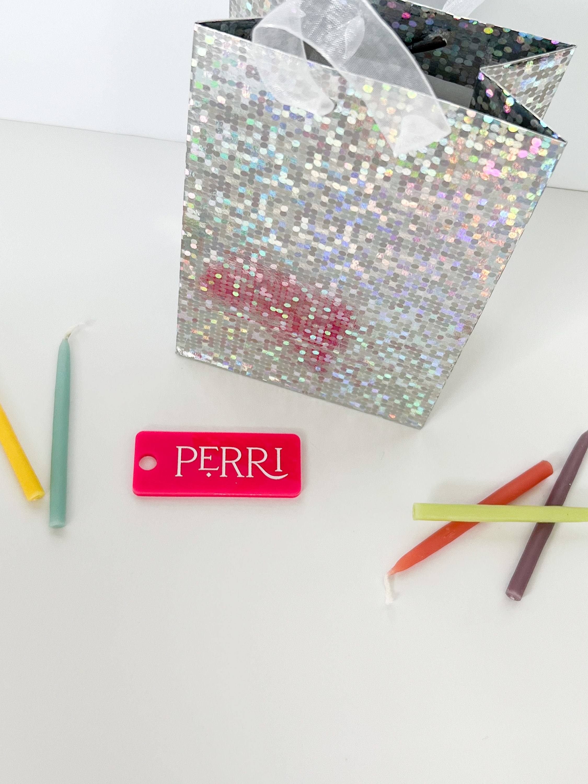 Personalized Name Tag Party Favor Bag Tag Set of 10 - Etsy