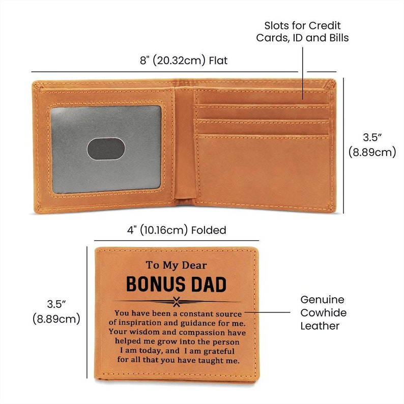 Father's Day Special Gift Happy Father's Day Leather Wallet - Etsy