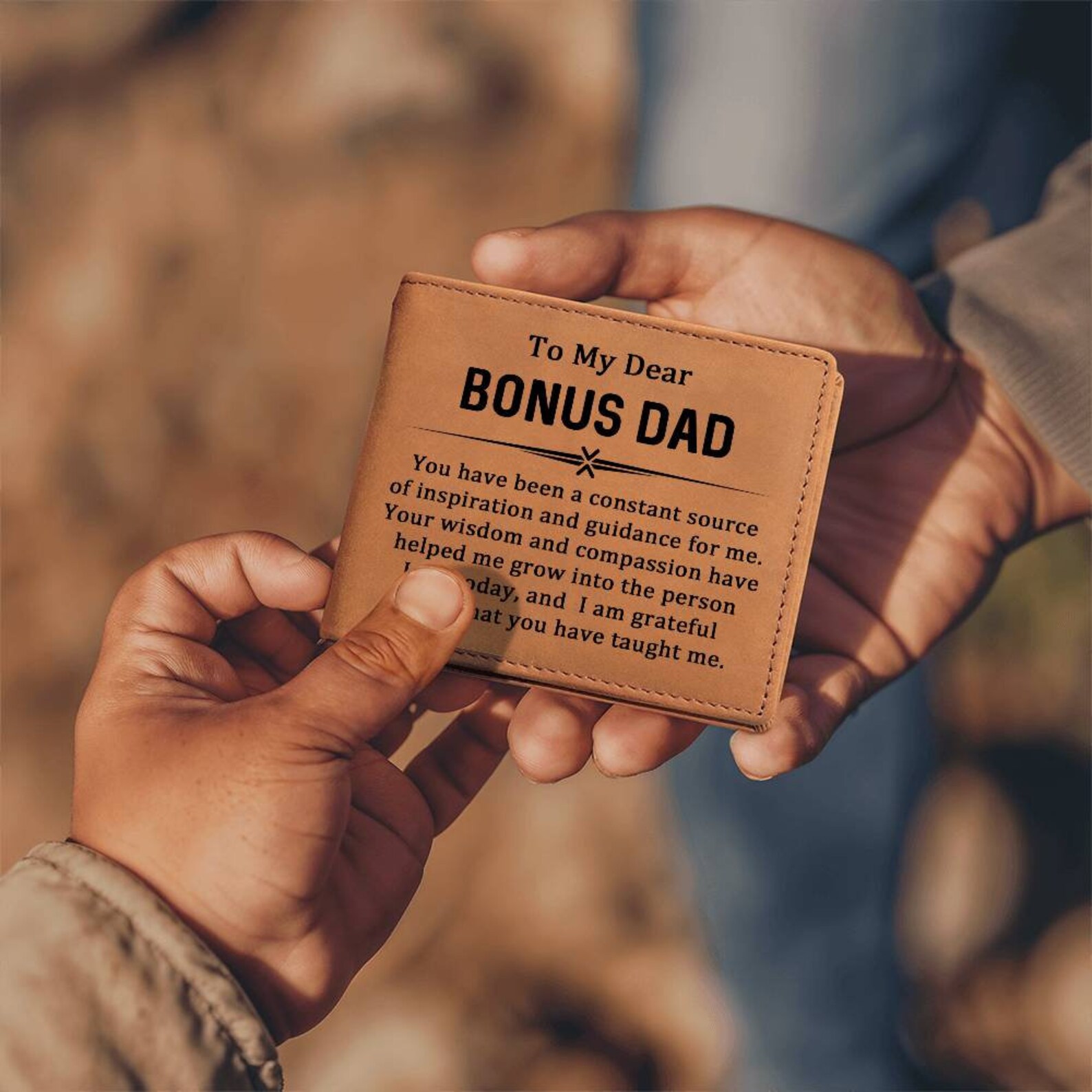 Father's Day Special Gift Happy Father's Day Leather Wallet - Etsy