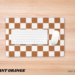 Checkered Desk Mat, Aesthetic Desk Pad, Large Gaming Mouse Pad ...