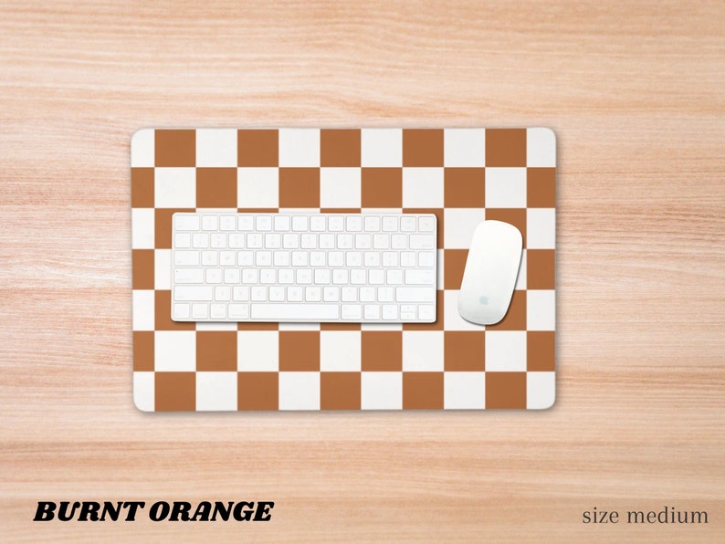 Checkered Desk Mat, Aesthetic Desk Pad, Large Gaming Mouse Pad ...