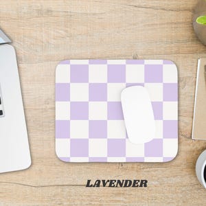 Checkered Mouse Pad, Aesthetic Mouse Pad, Teen Mouse Pad, Checkerboard ...
