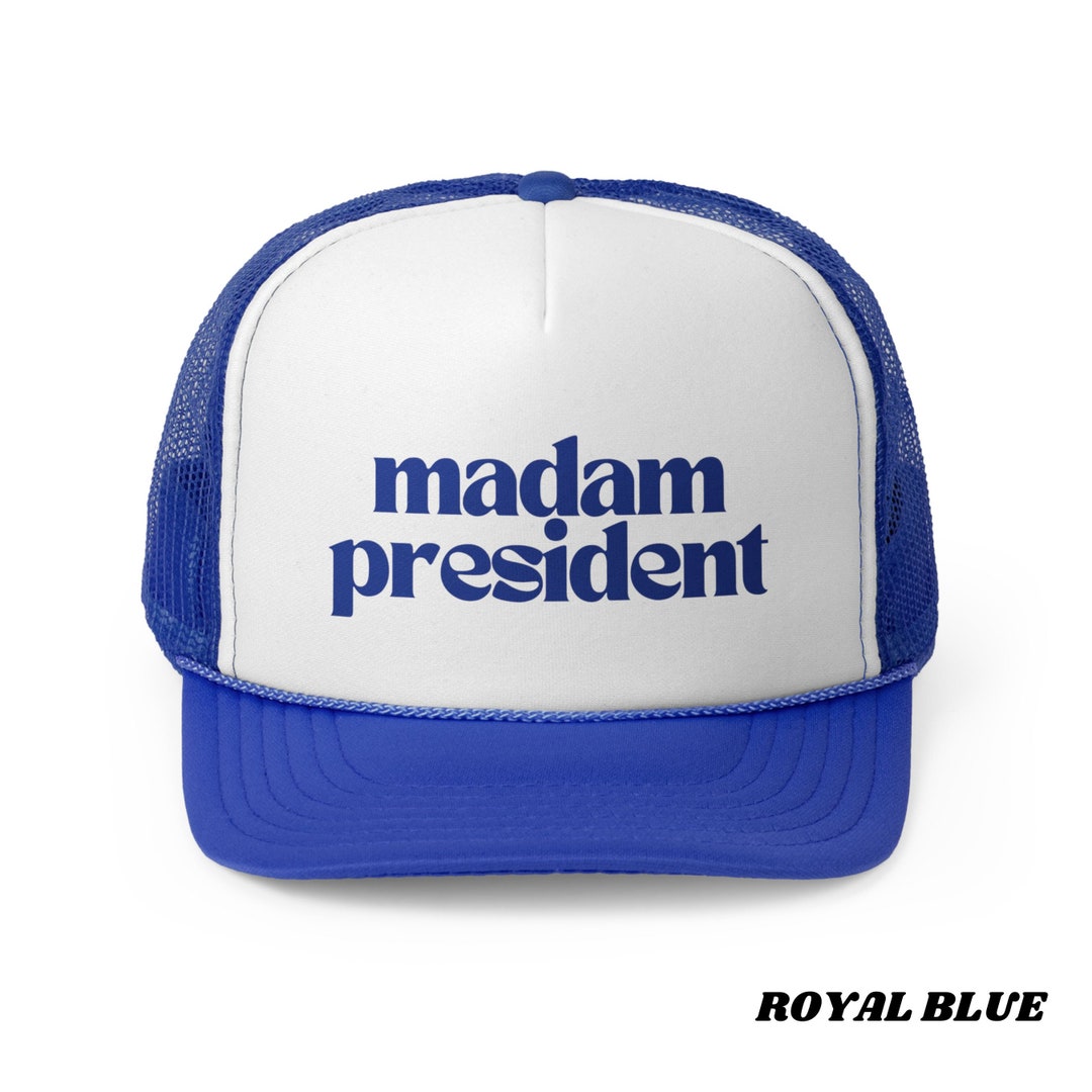 Kamala Harris Hat, Kamala Trucker Hat, Madam President, Kamala for ...